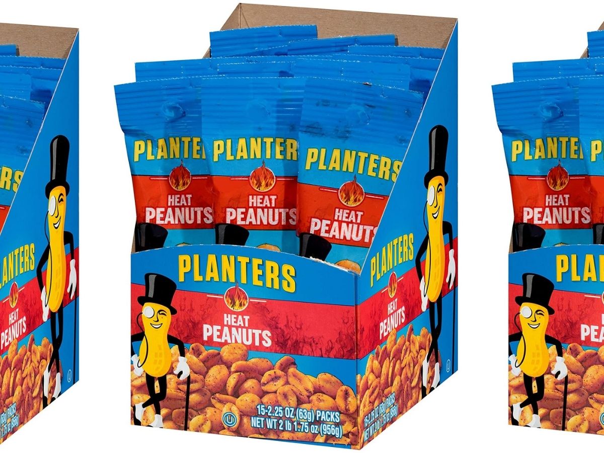 Planters Heat Peanuts 15-Count Only $7 Shipped on Amazon (Regularly $20 ...