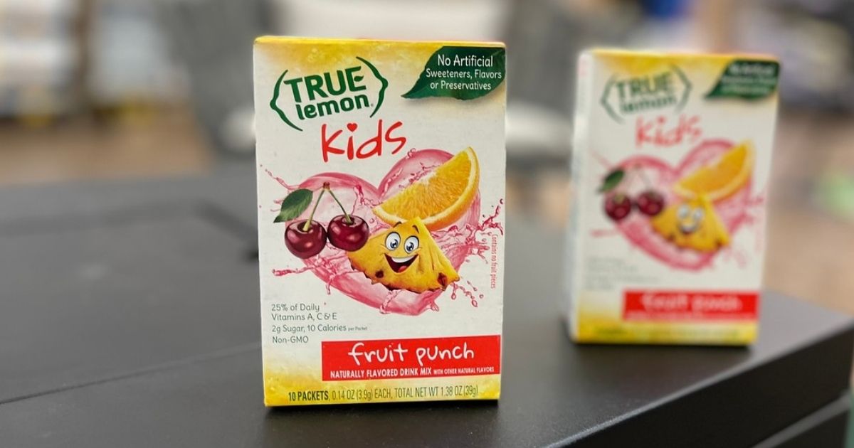 True Lemon Kids Fruit Punch Drink Mix 10-Pack Only $1.87 Shipped on ...