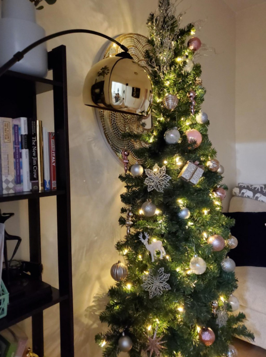 10 Best Pre-Lit Artificial Christmas Trees (Clever Space Saving Options!)