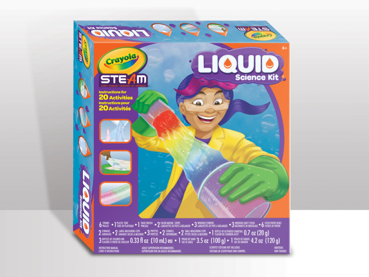 Crayola STEAM Liquid Science Kit Only $8.43 on Walmart.com (Regularly ...