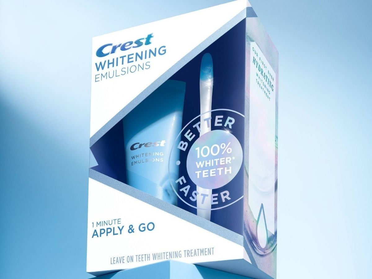 Crest Whitening Emulsions Treatment Only $20 Shipped After Target Gift ...