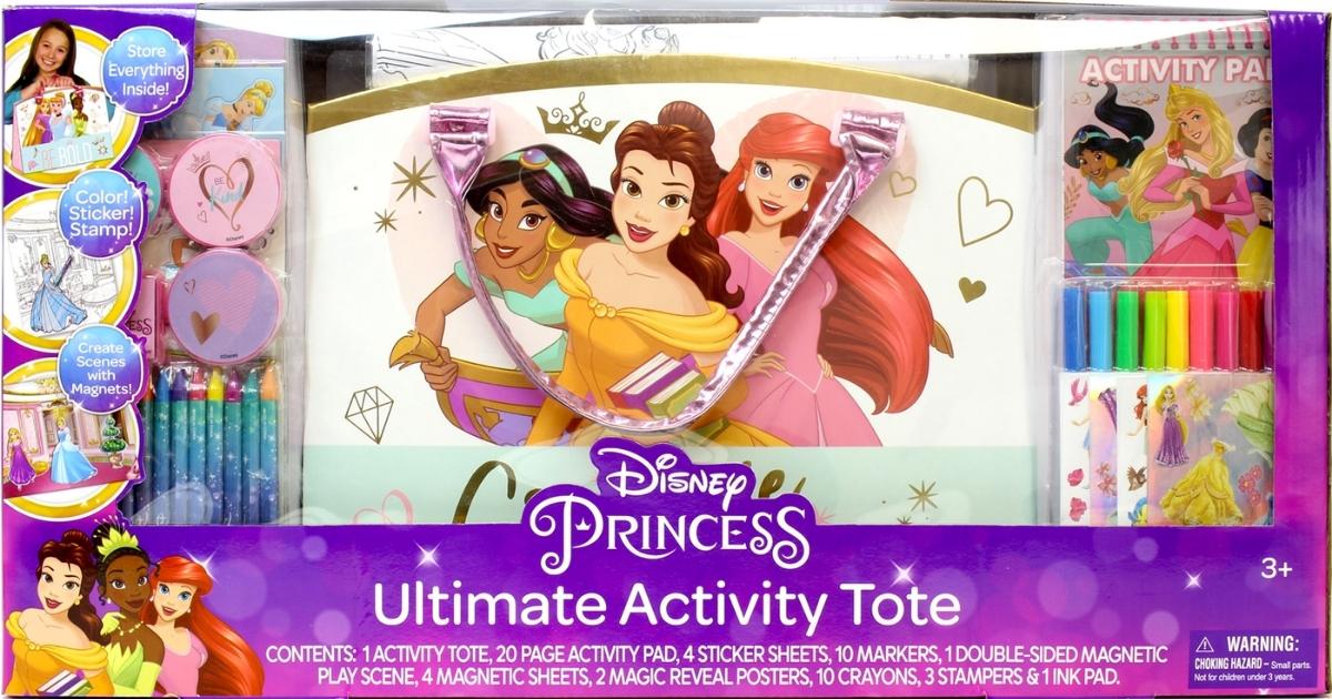 Disney Princess Ultimate Activity Tote 100-Piece Set Only $10 on ...