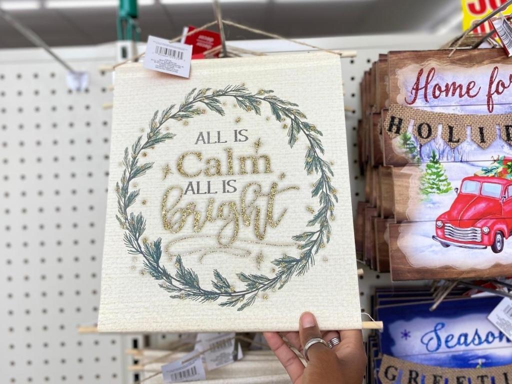 50% Off Christmas Decor at Dollar Tree | Ornaments, Stockings, Wall ...