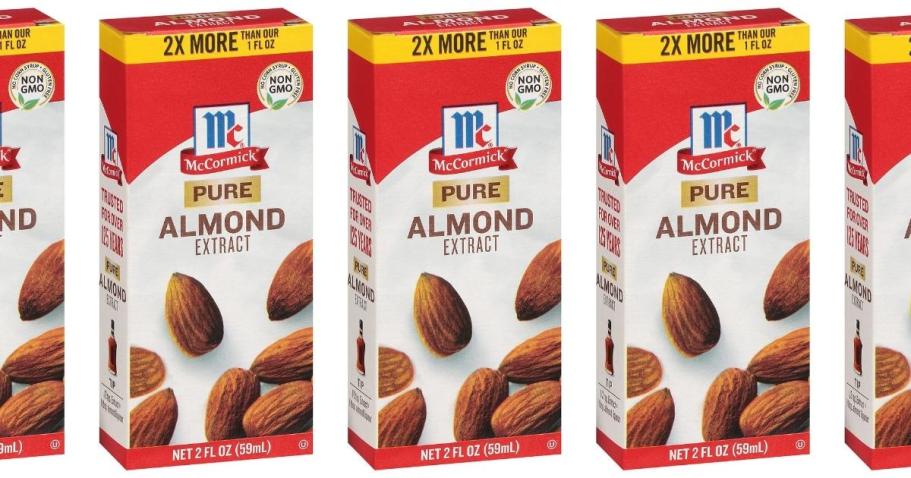 McCormick Pure Almond Extract 2oz Bottle Only $2.84 Shipped on Amazon ...