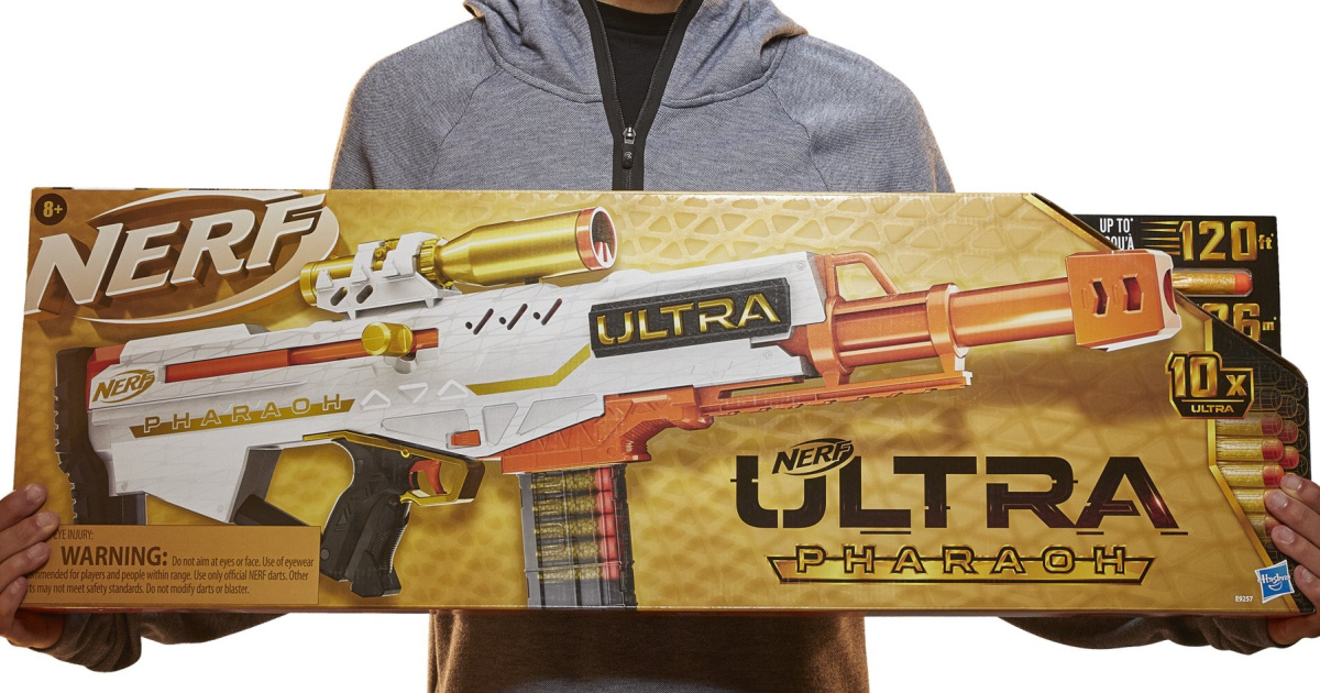 Nerf Ultra Pharaoh Blaster w/ 10-Darts Only $34 Shipped on Walmart.com ...