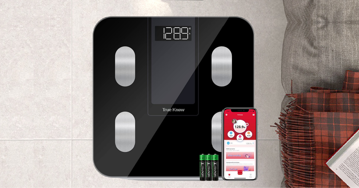 Bluetooth Smart Body Fat Scale Only $10 on Amazon | Track Results w ...