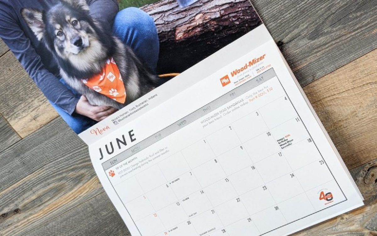 FREE Wood-Mizer 2022 Saw Dogs Calendar | Hip2Save