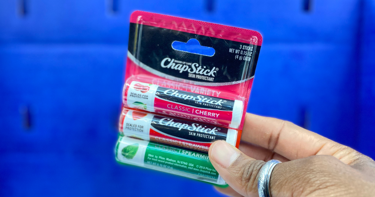 ChapStick Lip Balm 3-Pack Only $2 Shipped on Amazon | Hip2Save