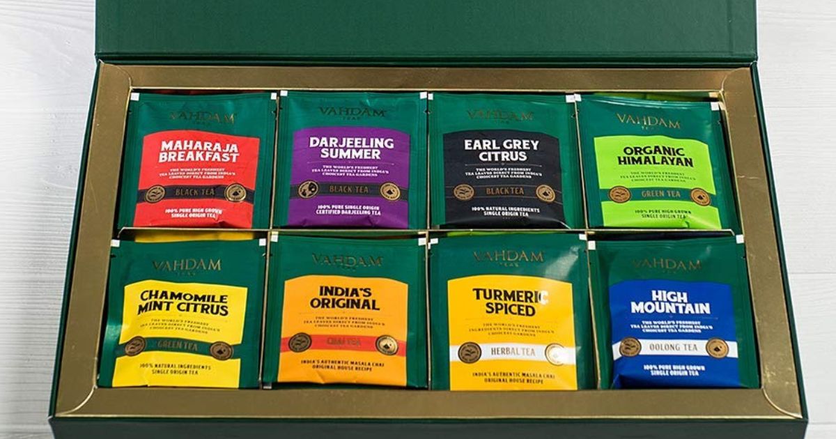 VAHDAM Teas Sampler Gift Box Only $14.99 Shipped on Amazon (Regularly $25)