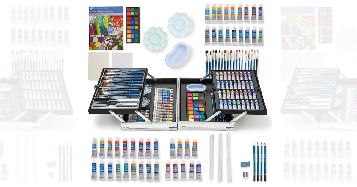 Michaels 126-Piece Art Sets ONLY $19.99 (Regularly $50) | Painting ...