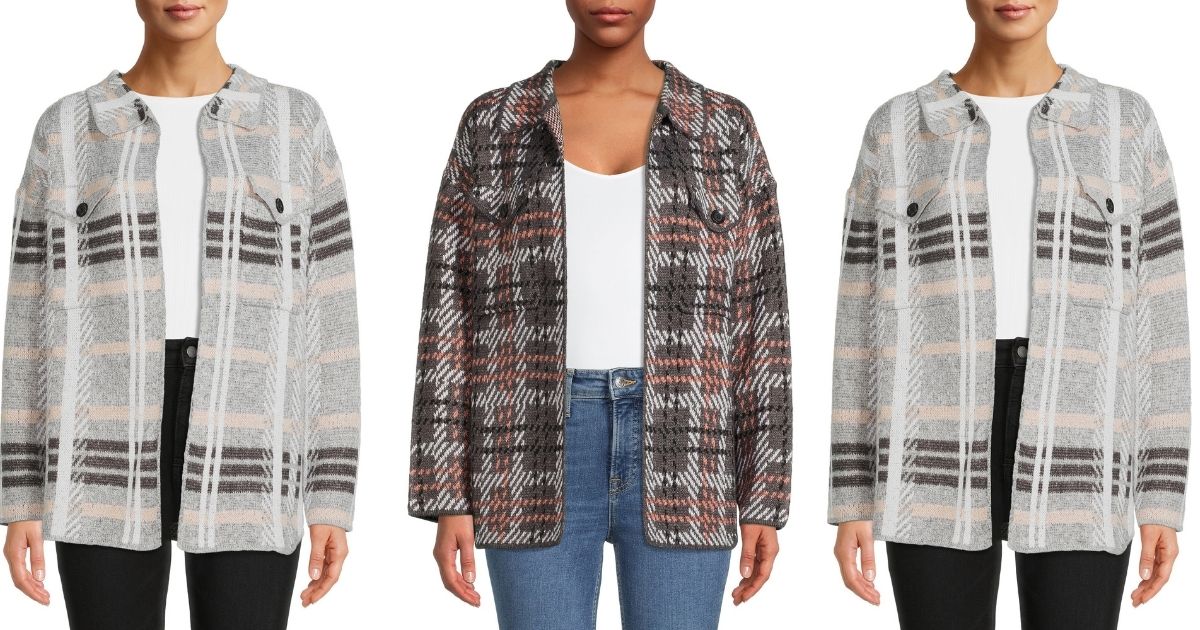 Women's Open-Front Shacket Just $5.97 on Walmart.com (Regularly $20 ...