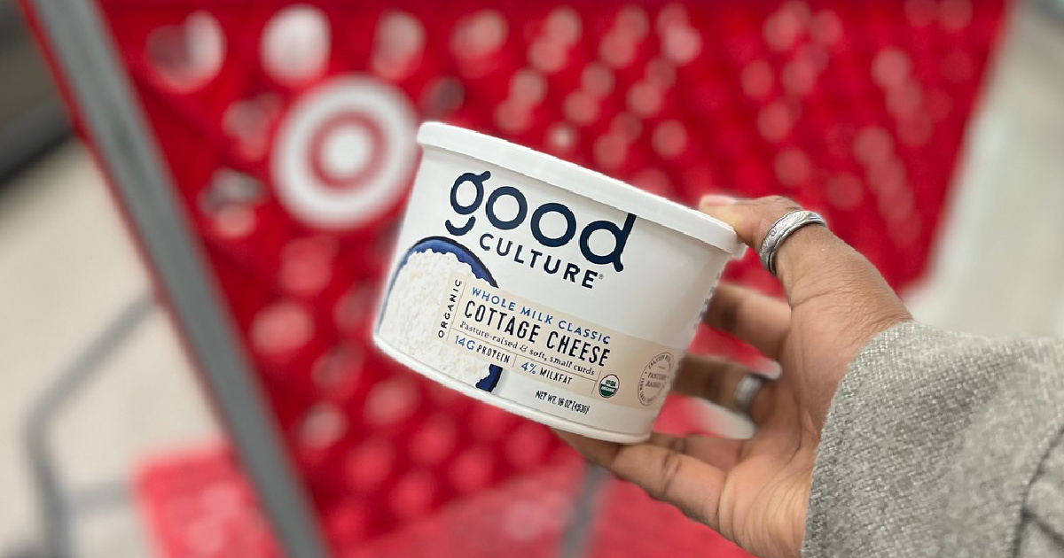 50% Off Good Culture Cottage Cheese at Target (Just Use Your Phone ...
