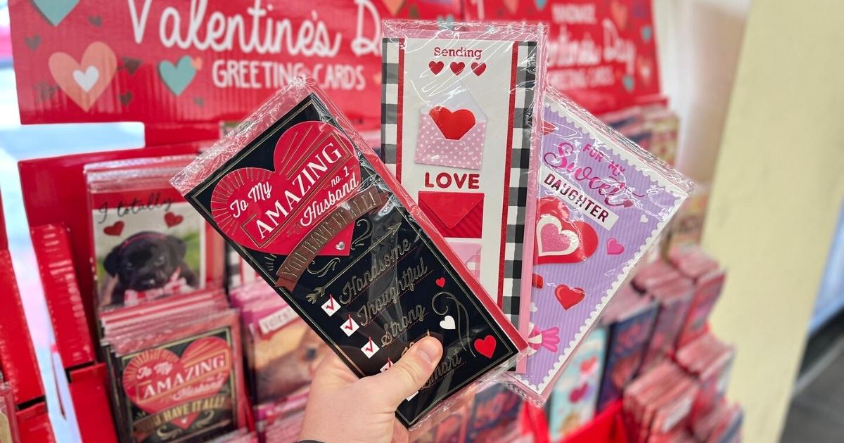 Handmade Valentine's Day Cards Just $1 at Dollar Tree | Hip2Save
