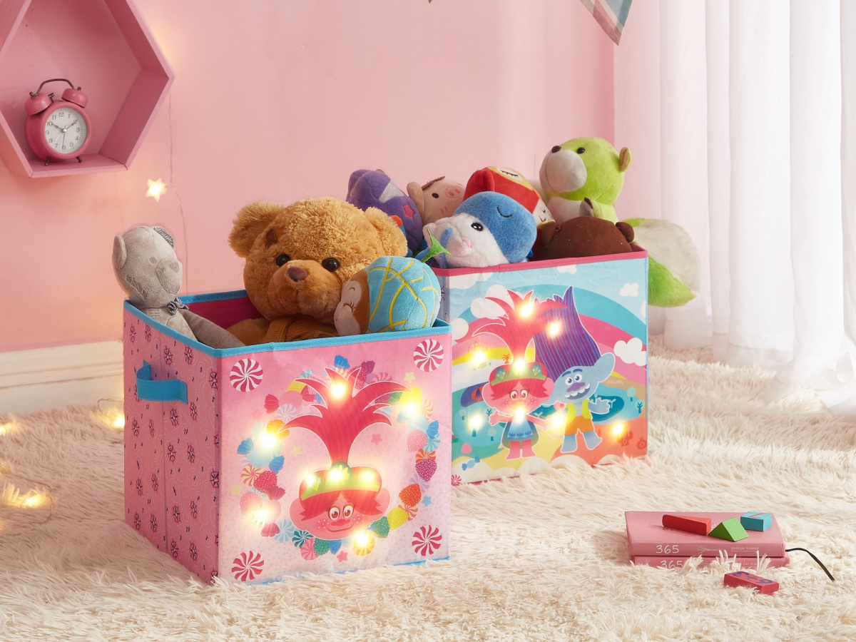 Light Up Storage Bins 2-Packs from $10.49 on Walmart.com (Regularly $24 ...