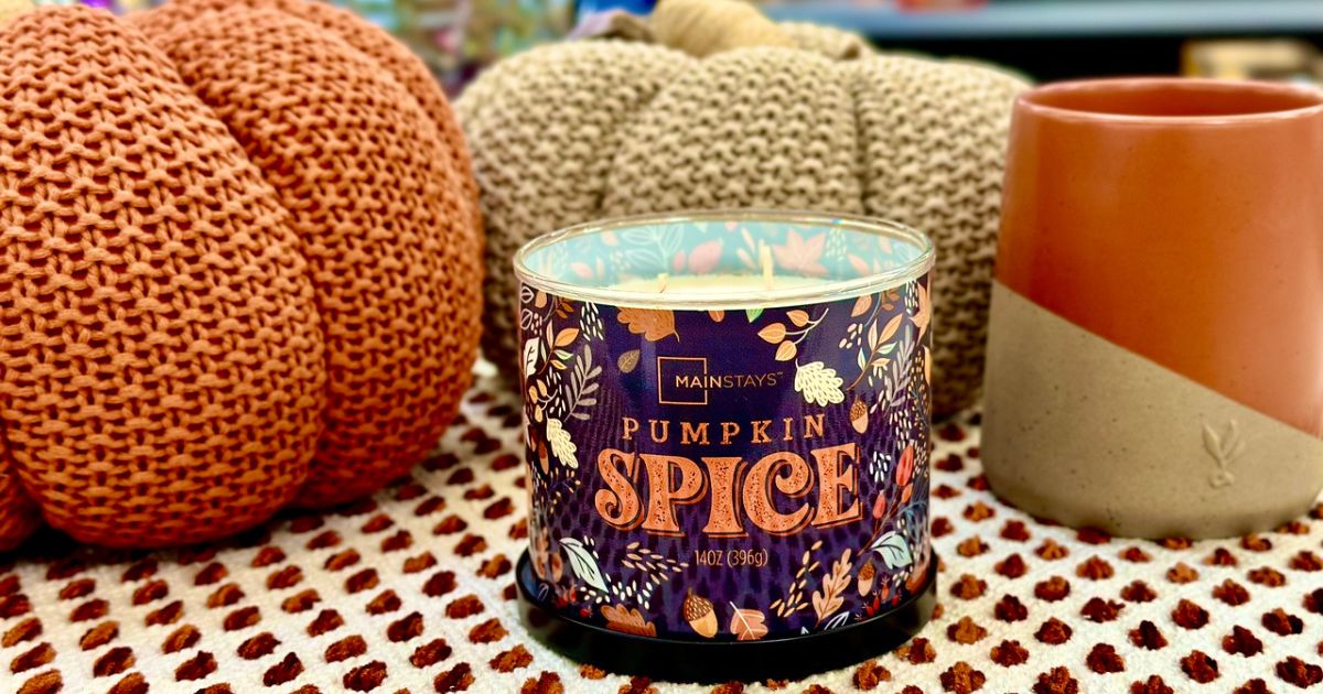 Fall Scented 3-Wick Candles Only $7.44 at Walmart | Available In-Store ...