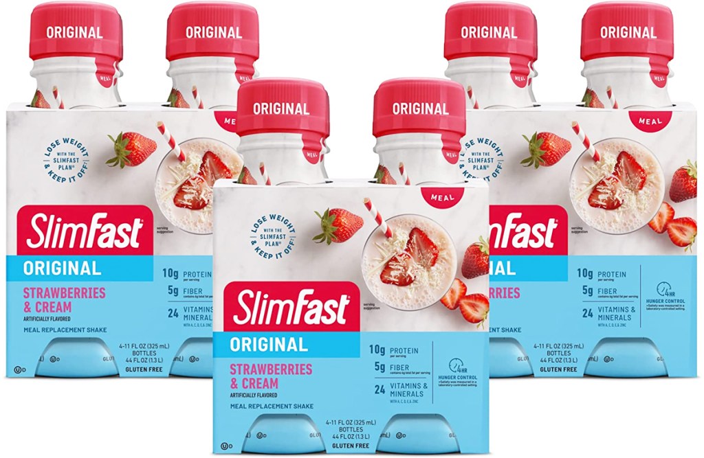 SlimFast Meal Replacement Shakes 12-Pack Only $14 Shipped on Amazon ...