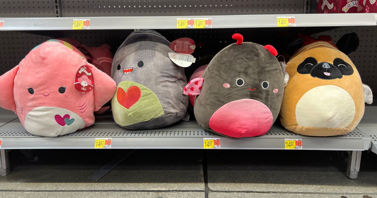 NEW Valentine's Day Squishmallows at Walmart (Online & In-Store) | Hip2Save