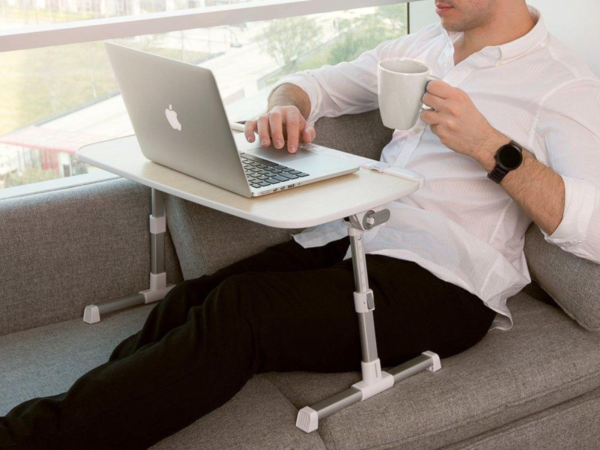 Adjustable Lap Desk Only $28.99 Shipped | Perfect for Working at Home ...