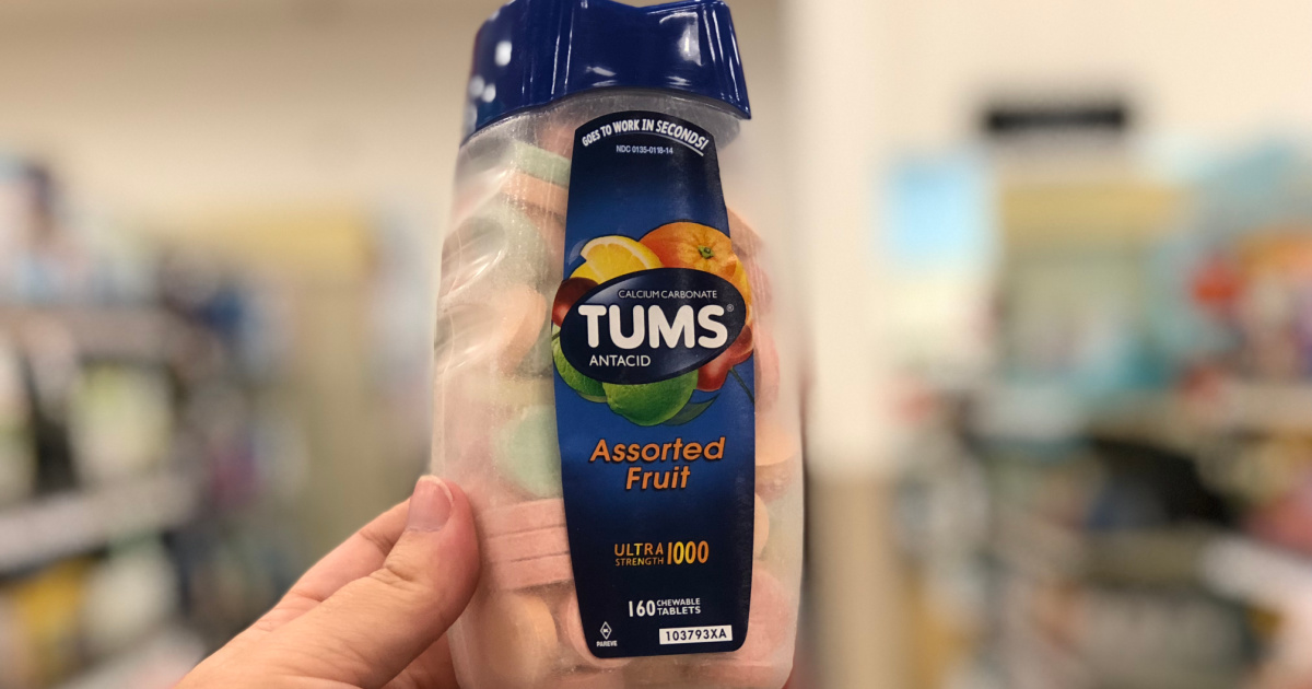 TUMS Ultra Strength Antacid Tablets 160-Count Bottle Just $5 Shipped on ...