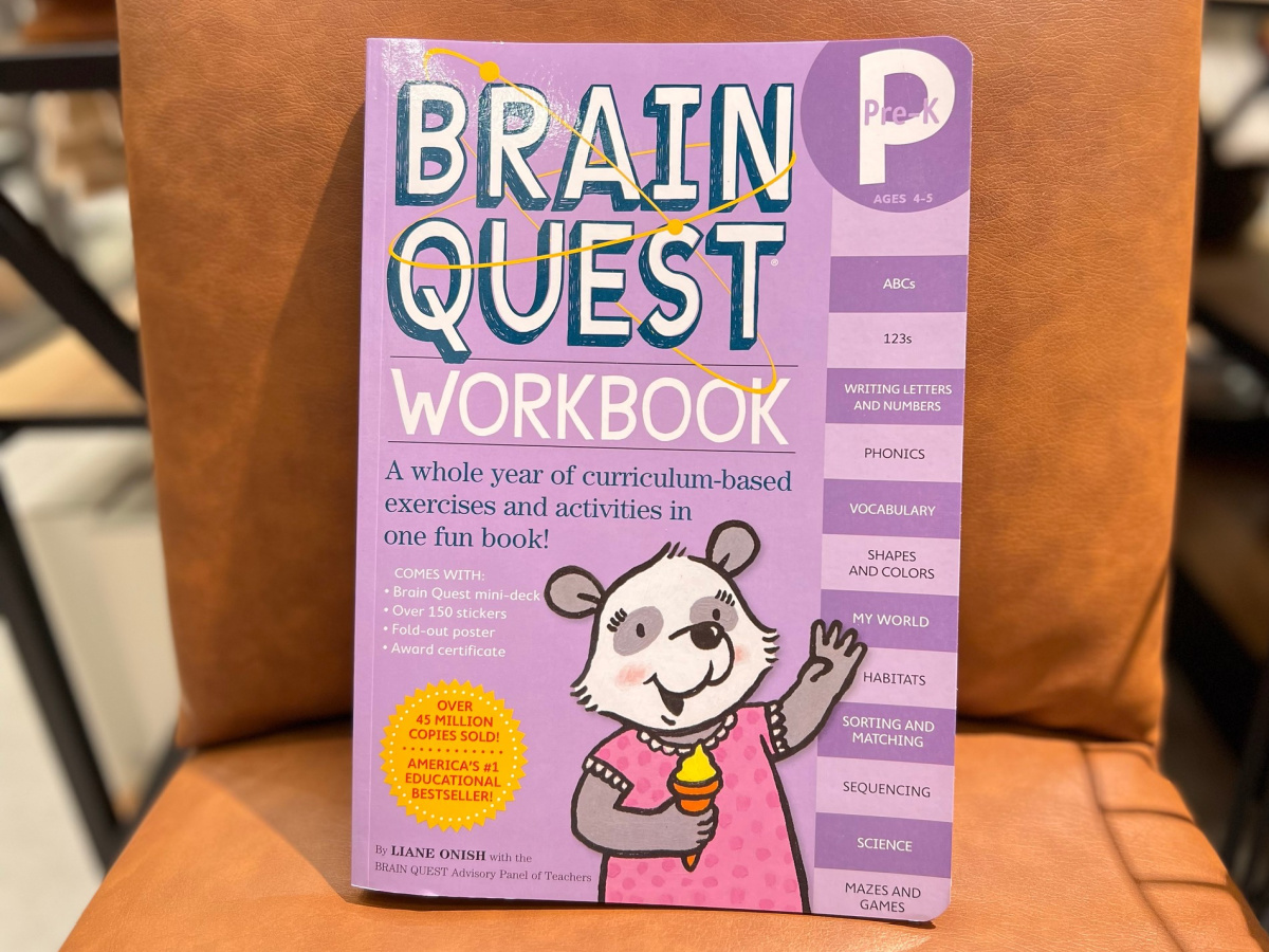 Brain Quest Workbooks from $4.28 Each on Amazon (Regularly $12.95 ...