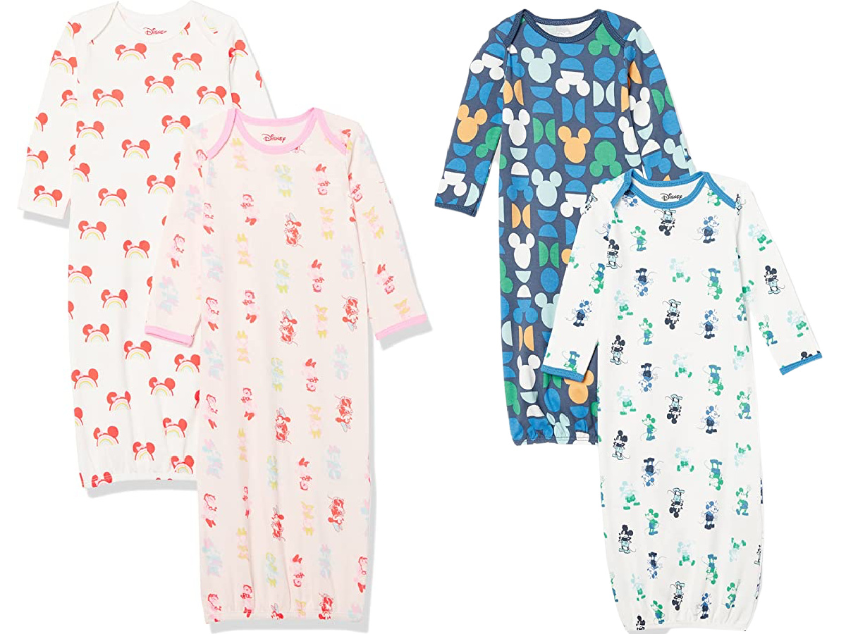 Amazon Essentials Baby Disney Sleeper Gowns 2-Pack from $9.67 ...
