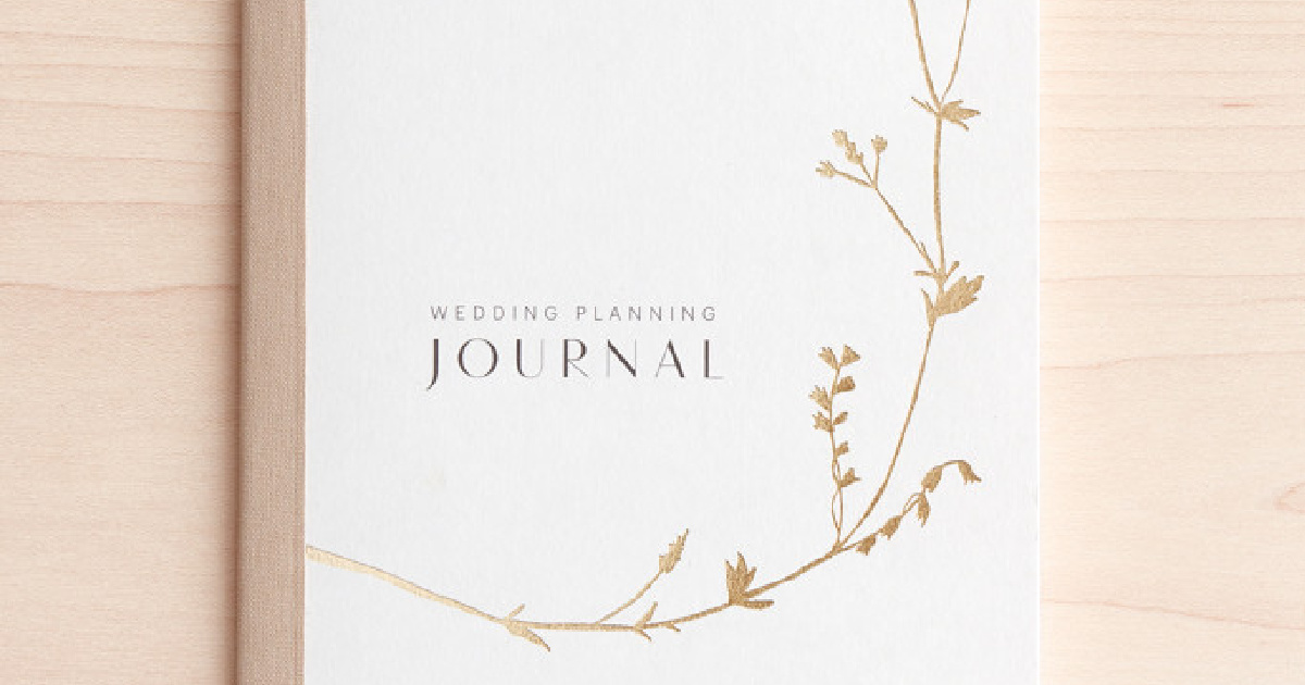 FREE Minted Wedding Planning Journal ($9 Value) + Free Shipping