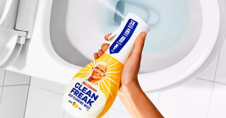 Mr. Clean Clean Freak Starter Kit w/ 3 Refills Just $13.87 Shipped on ...
