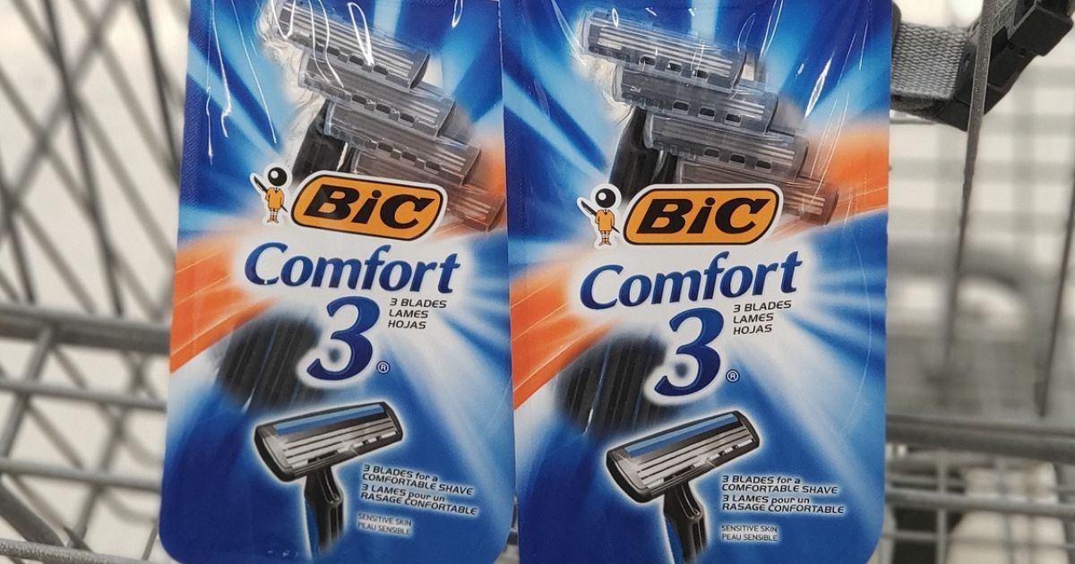 BIC Comfort 3 Men's Razor 24-Count Only $10.99 Shipped on Amazon ...