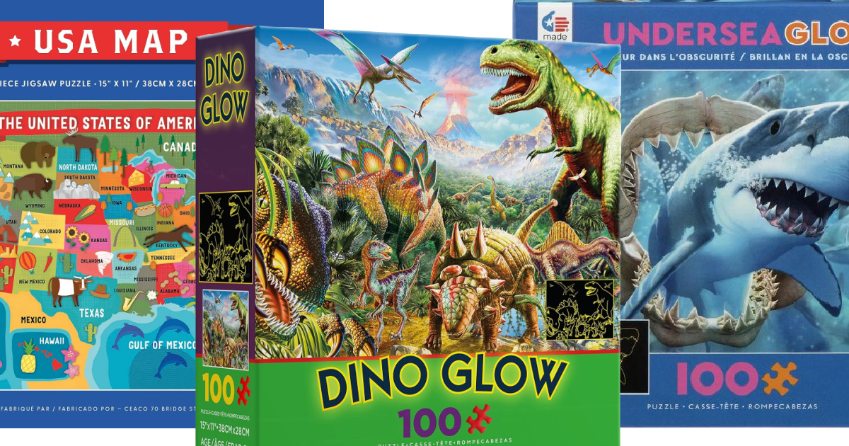 Ceaco 100-Piece Puzzles from $5.97 on Amazon or Walmart.com (Regularly ...