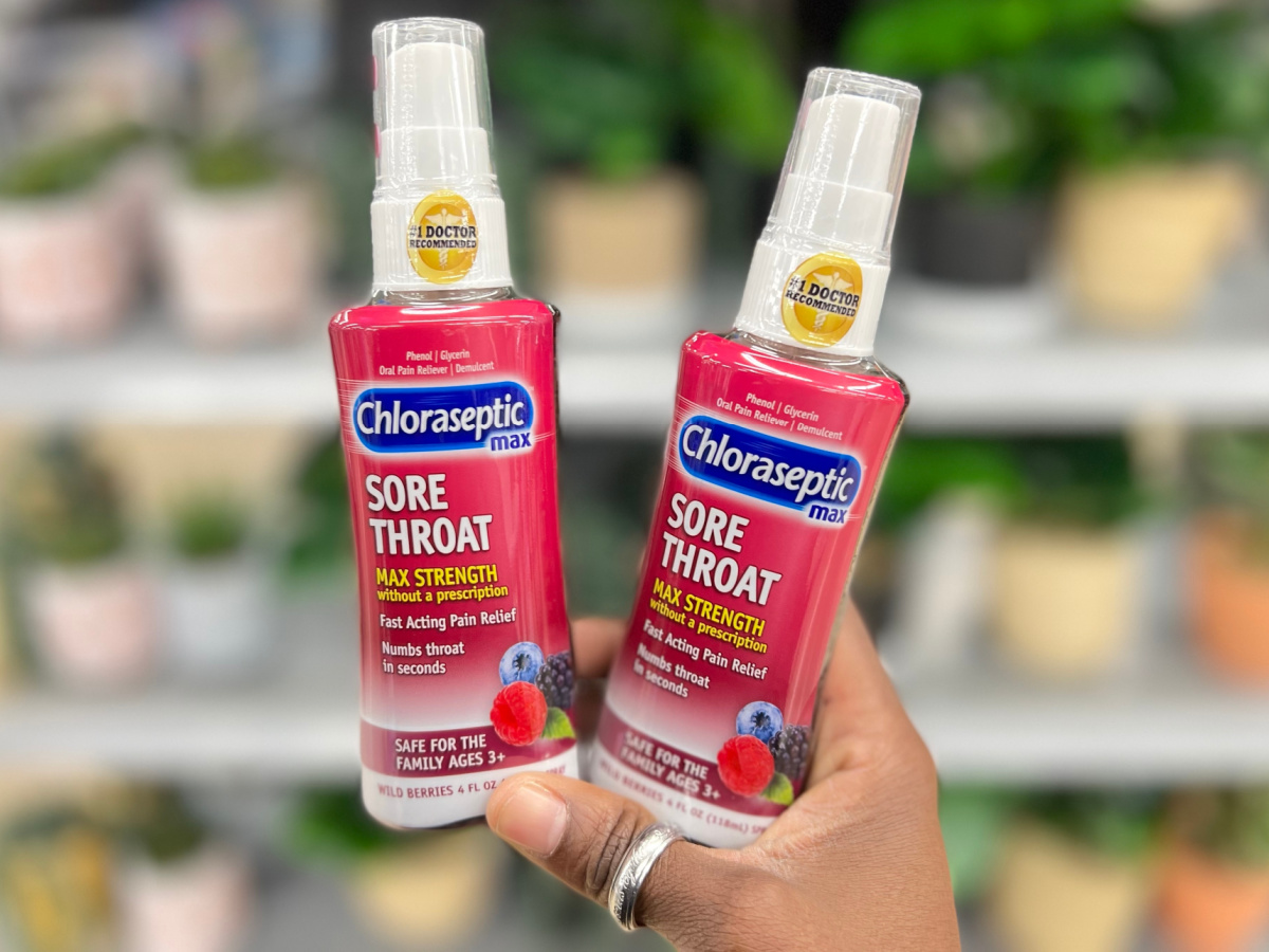 Chloraseptic Max Strength Sore Throat Spray Just $4.37 Shipped on ...