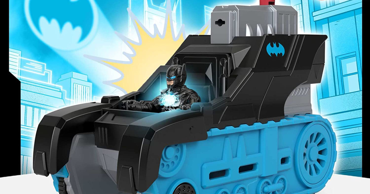 Fisher-Price Imaginext DC Super Friends Batman Tech-Tank Only $8 on ...