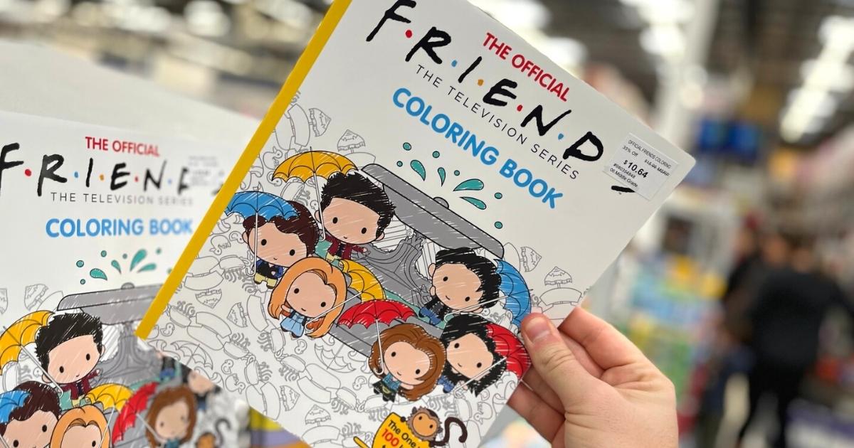 The Official Friends Coloring Book Just $10.64 at Sam's Club (In-Store ...