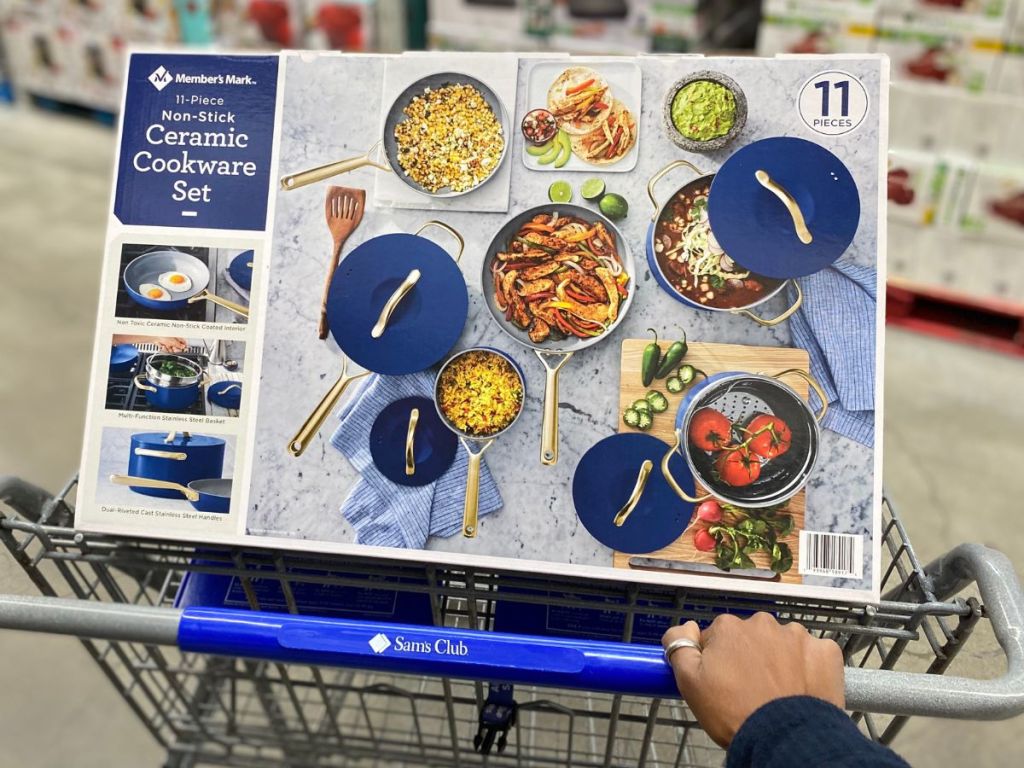 Sam's Club Ceramic Cookware Set Only $129.98 Shipped | Caraway Cookware ...