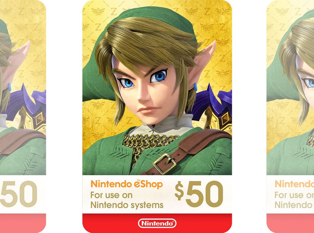 $50 Nintendo eShop Digital Gift Card Only $44.99 on Amazon