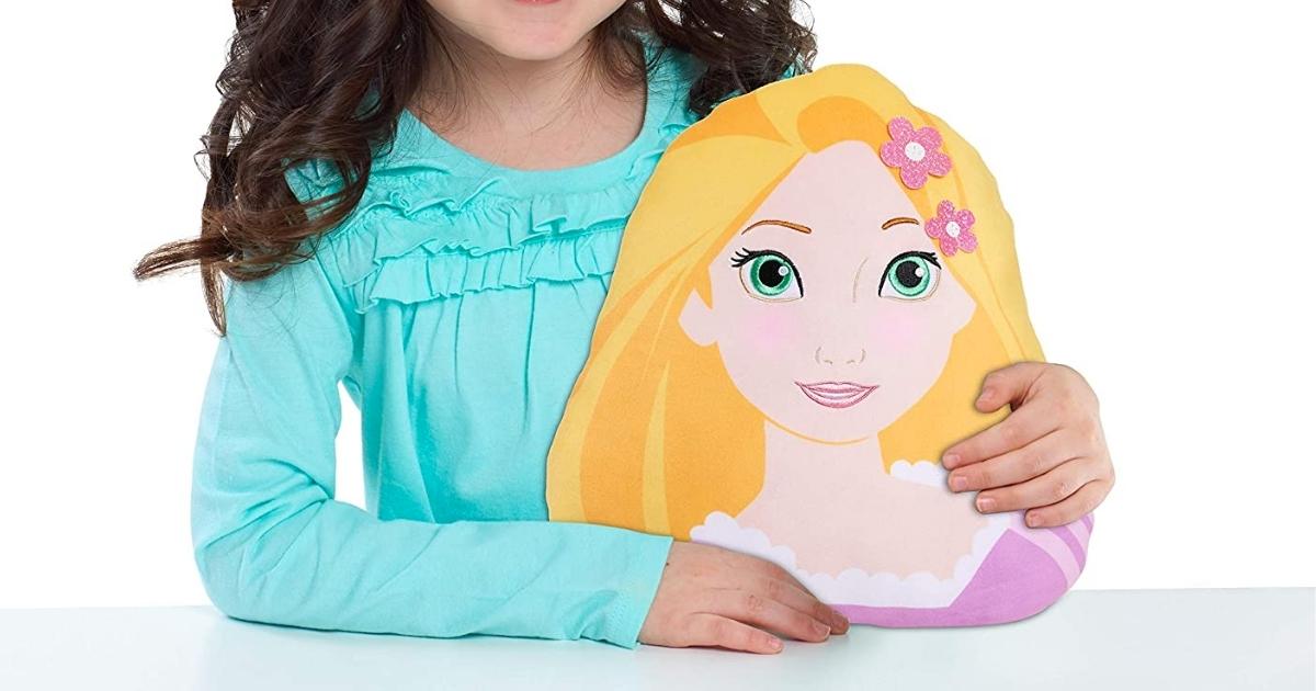 Disney Rapunzel Character Pillow Only $5 on Amazon (Regularly $11 ...