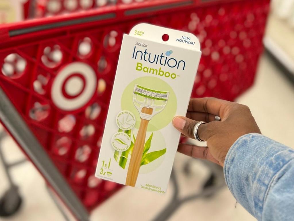 FREE Schick Intuition Bamboo Razor & Refills After Cash Back at Target