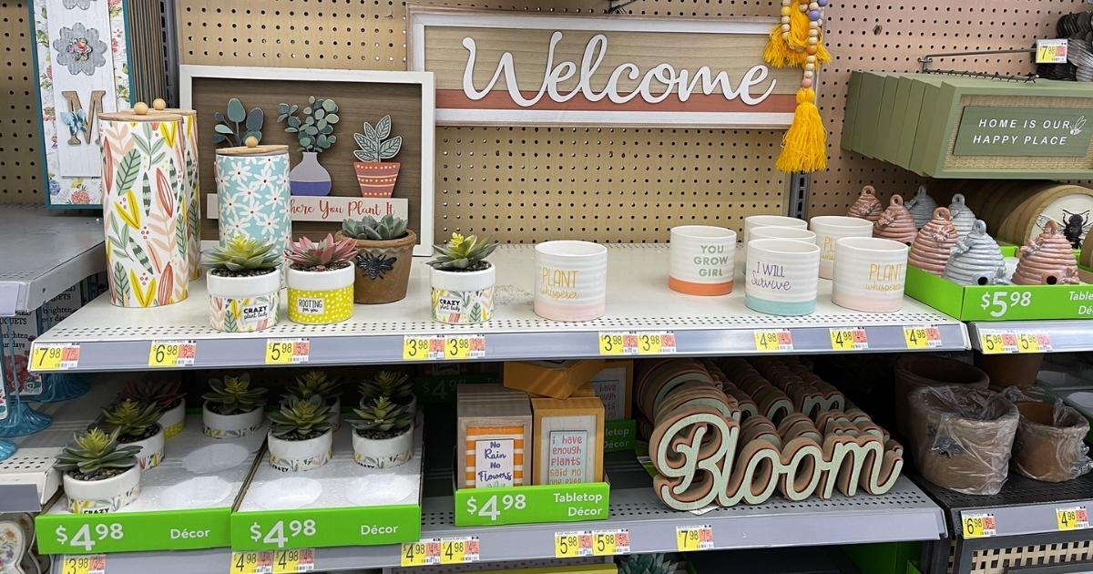 Spring & Easter Decor from $4.98 at Walmart | Shop Cute Wall Signs ...