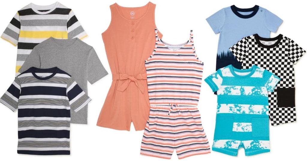 Wonder Nation Clothes Sets - Sleep Gown 2-Piece Set Only $7, Baby ...