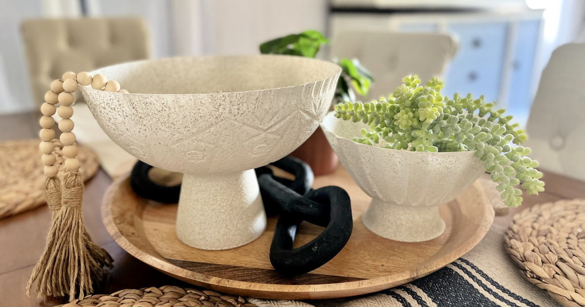 These Dollar Tree DIY Bowl Stands Are Trendy and Easy to Make!