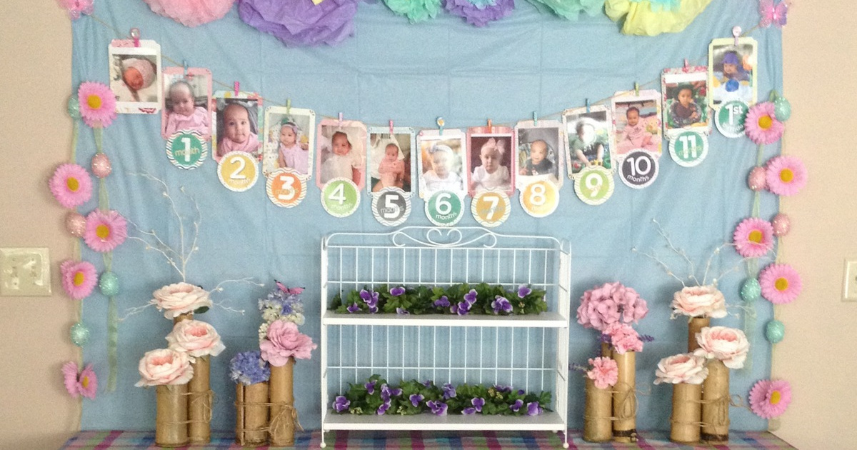 This Reader Created a Frugal & Creative 1st Birthday Display | Hip2Save