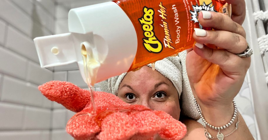 Flamin Hot Cheetos Body Scrub (Spice Things Up in the Shower!)