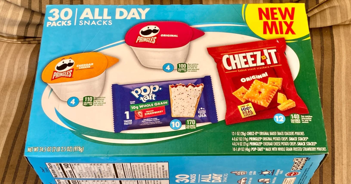 Kellogg's Snacks Mega Variety 30-Pack Just $11 Shipped on Amazon ...