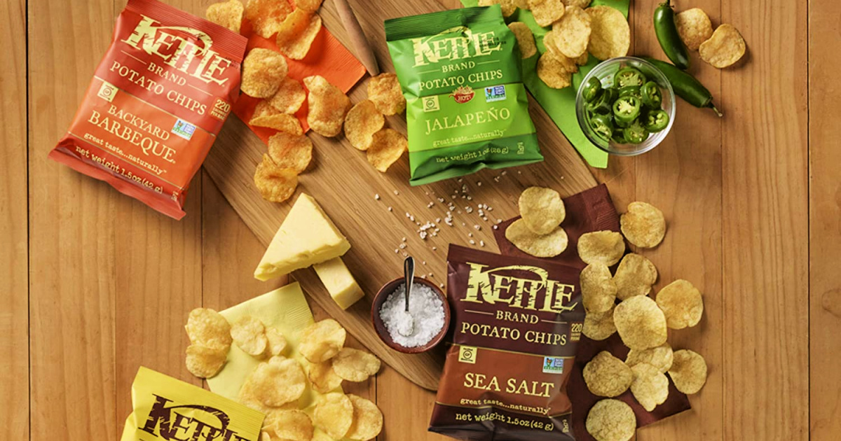 Kettle Chips Snack Bags 6-Count Only $6 Shipped on Amazon