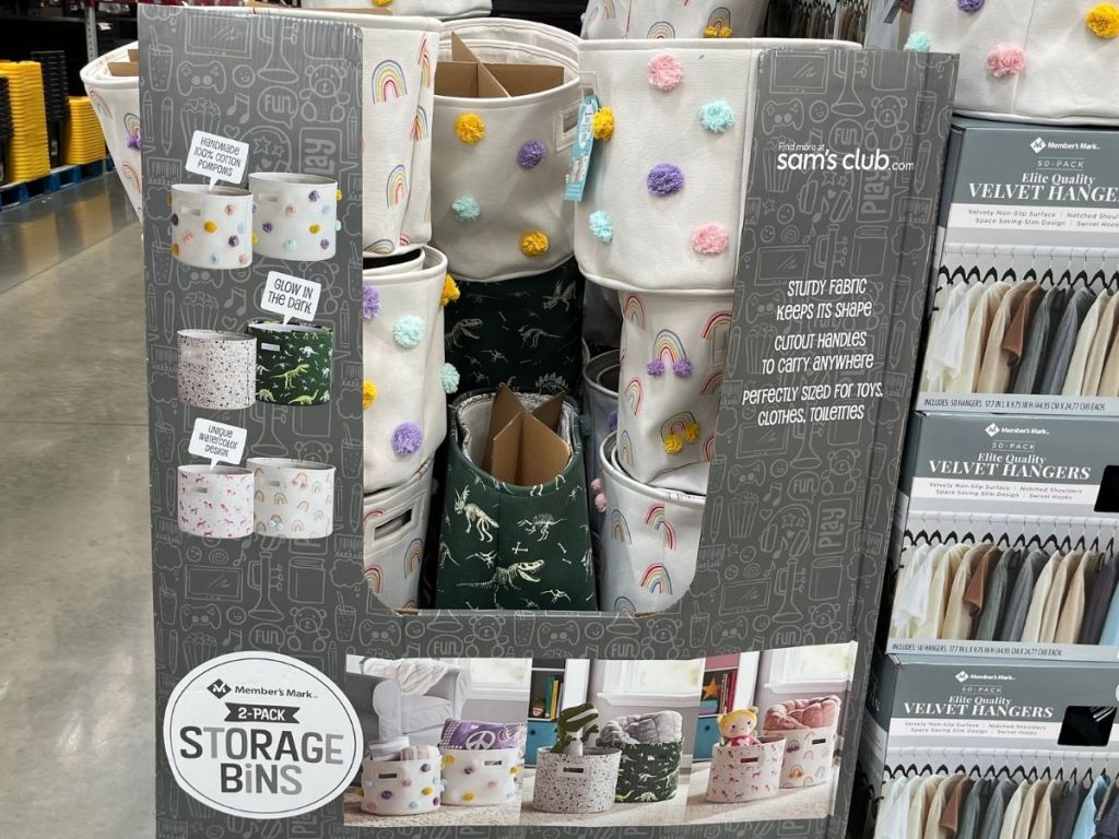 Member's Mark Canvas Storage Bin 2-Packs Possibly Only $9.91 at Sam's ...
