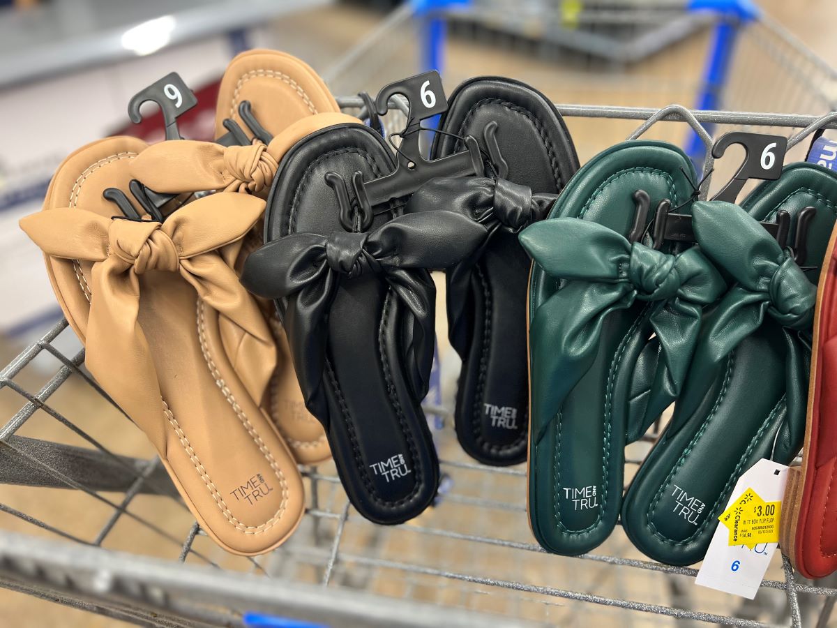 Time and Tru Women's Shoes & Sandals from $3 at Walmart (Regularly $15 ...