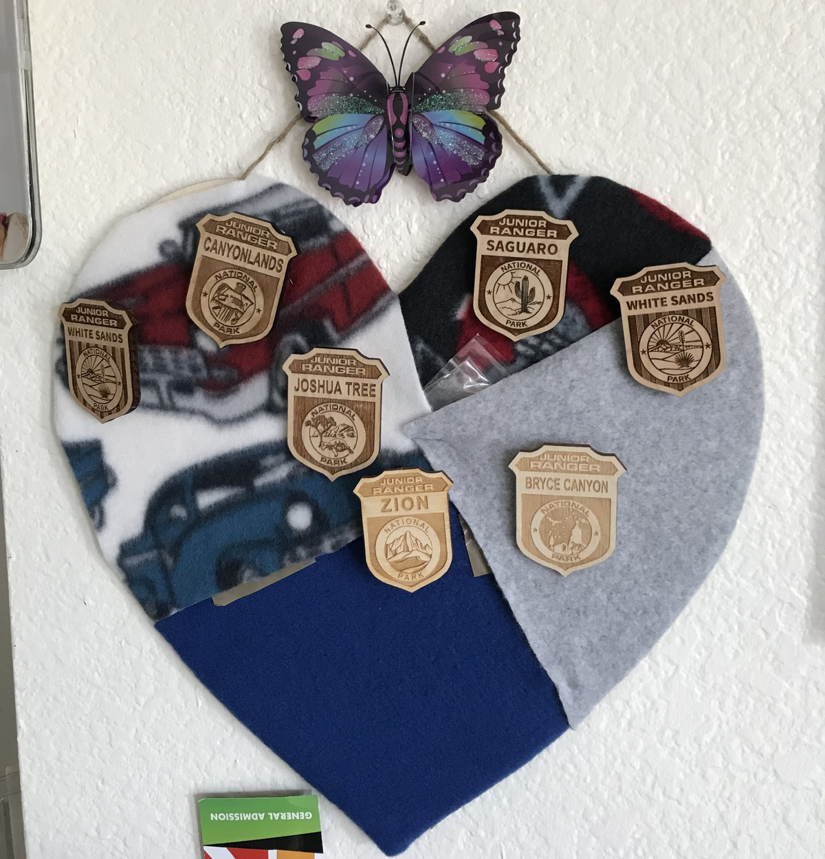 This Reader Created a National Park Display for Her Daughter's Badge ...