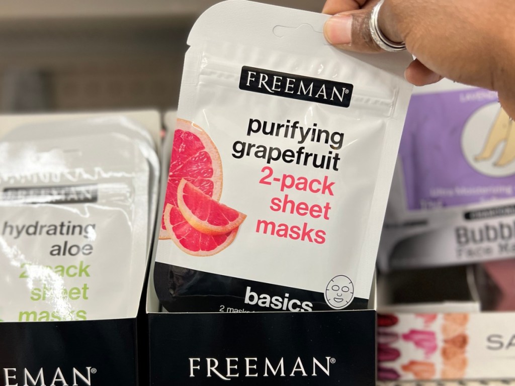 Freeman Face & Hair Masks Only $1.25 at Dollar Tree