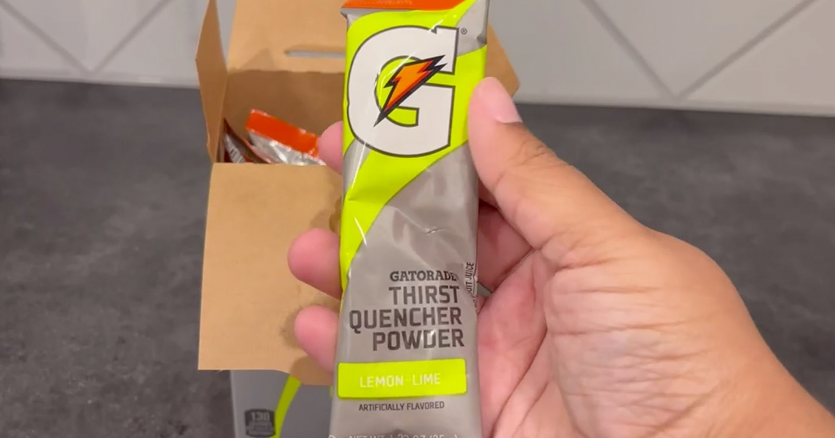 Gatorade G Powder 10-Count Only $4.65 on Amazon (Regularly $9) | Hip2Save