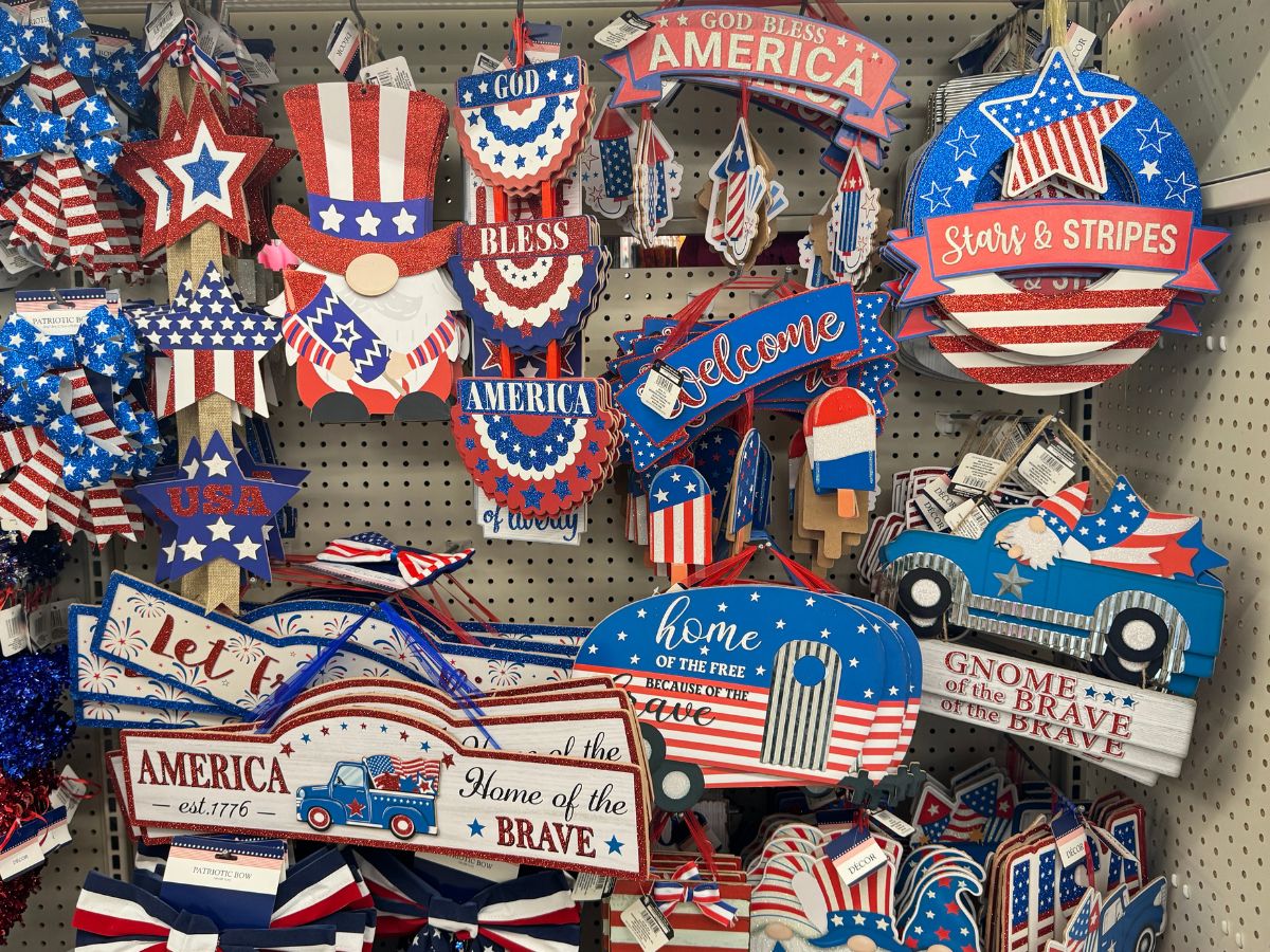 Dollar Tree Patriotic Decor & Accessories Only $1.25 | Hip2Save