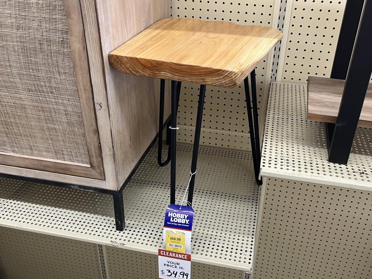 50% Off Hobby Lobby Furniture (In-Store Only) | Velvet Benches, Wood ...